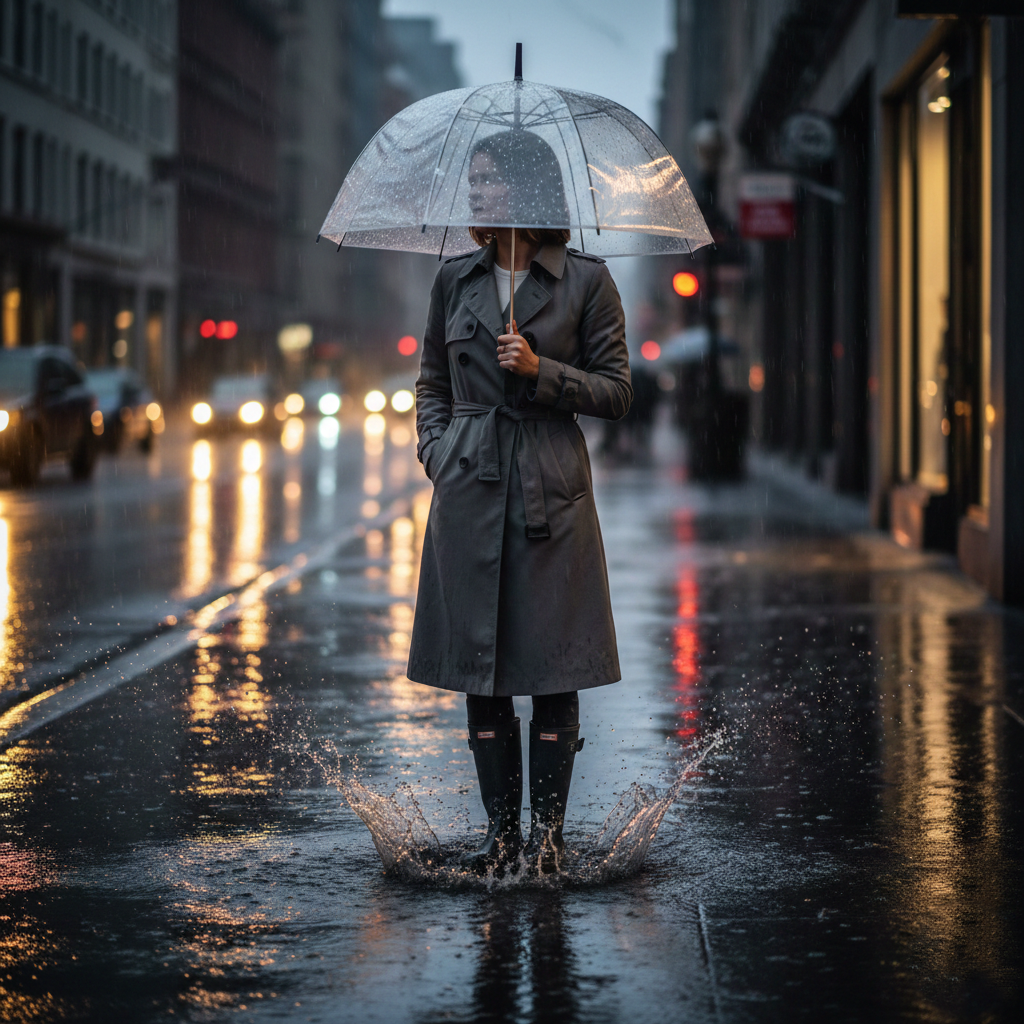 5 Posing ideas of people with umbrella under the Rain | Master Class ...